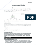 Types of Guided Media Explained | PDF | Transmission Medium | Electronics