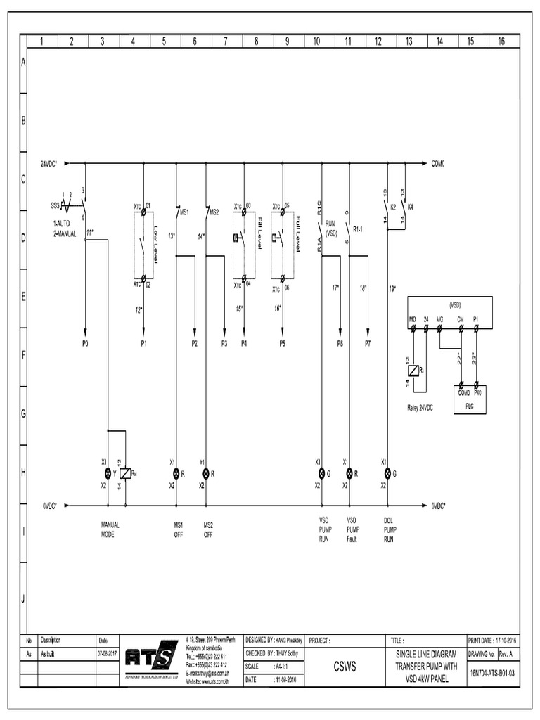 SLD-16N704A - CSWS - Booster Pump Panel With VSD2 | PDF