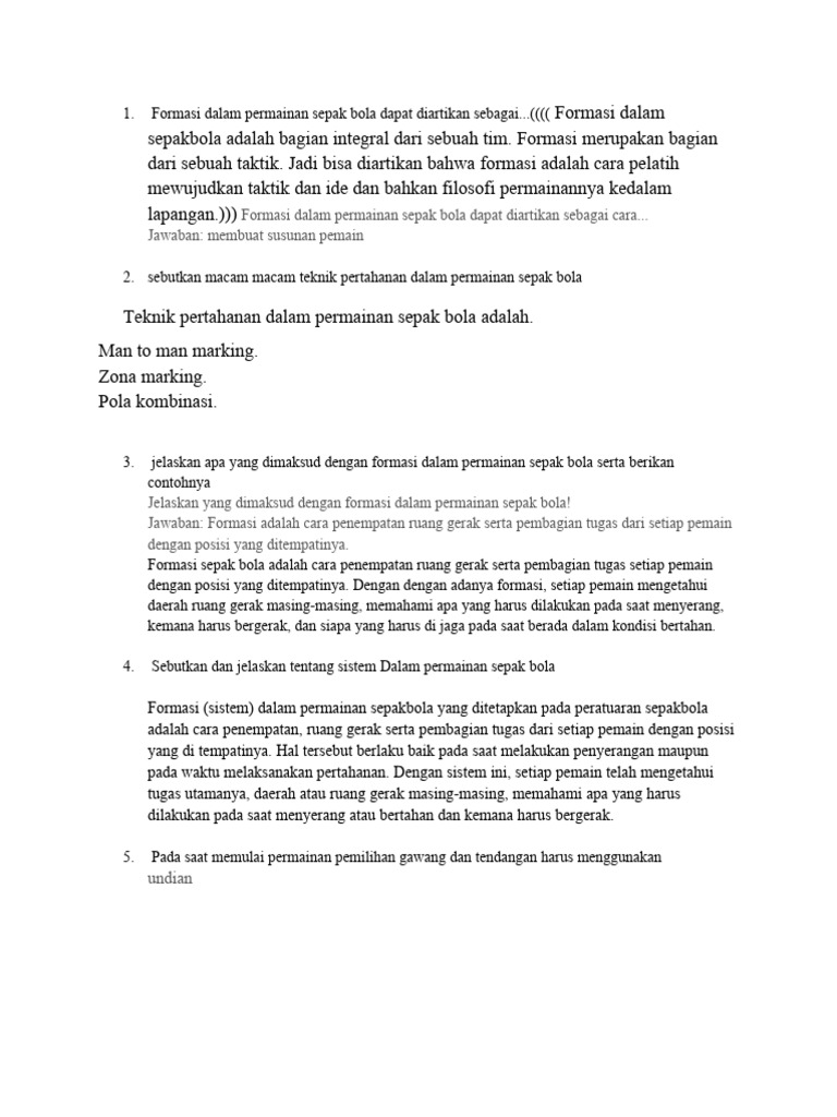 Sport Task | PDF | Karier & Perkembangan