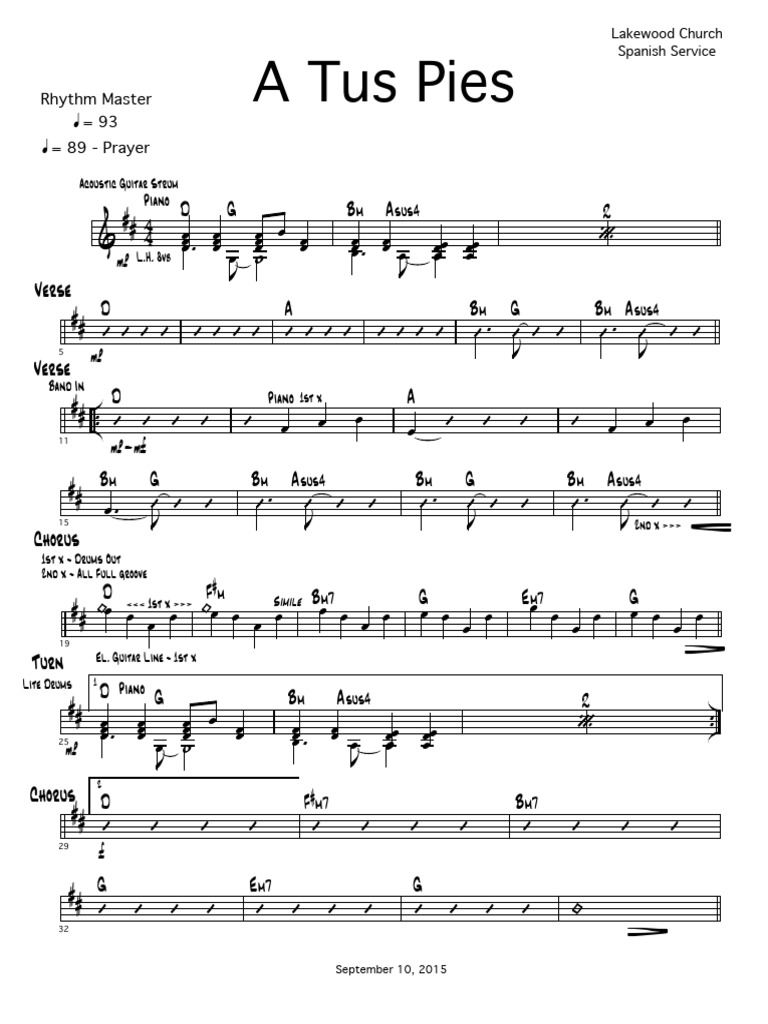 A TUS PIES - Chart-D | PDF