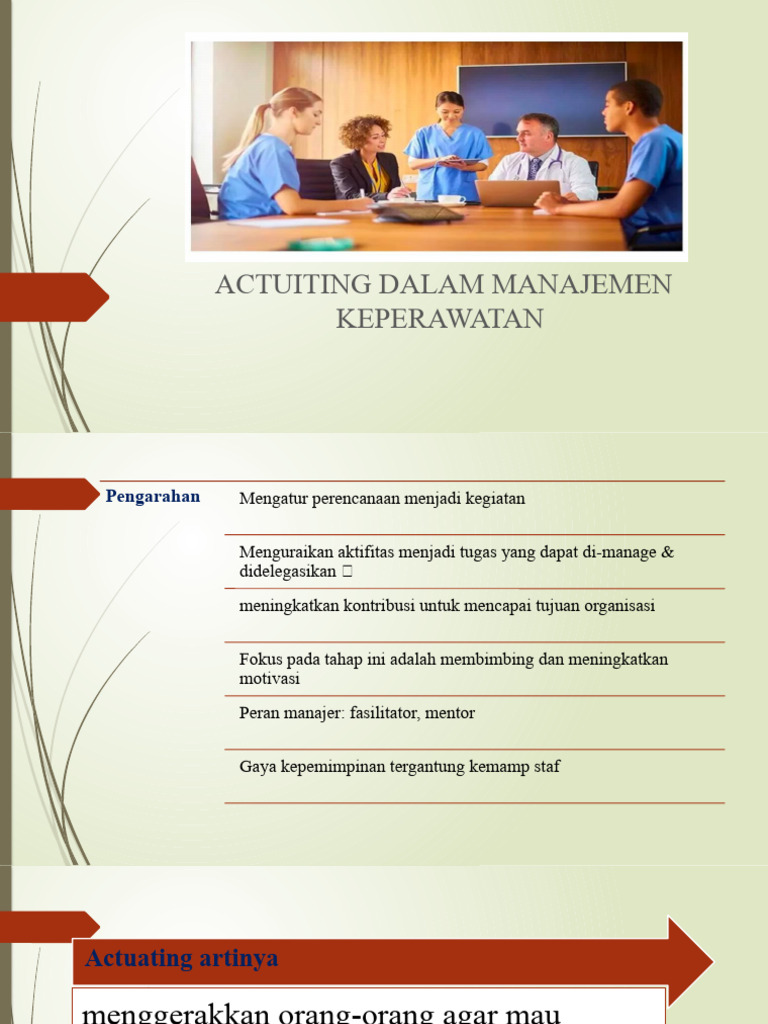 Pengarahan Dalam Manajemen Keperawatan Pdf