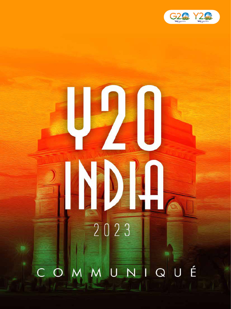 Y20 Communique | PDF | Sustainability | Governance