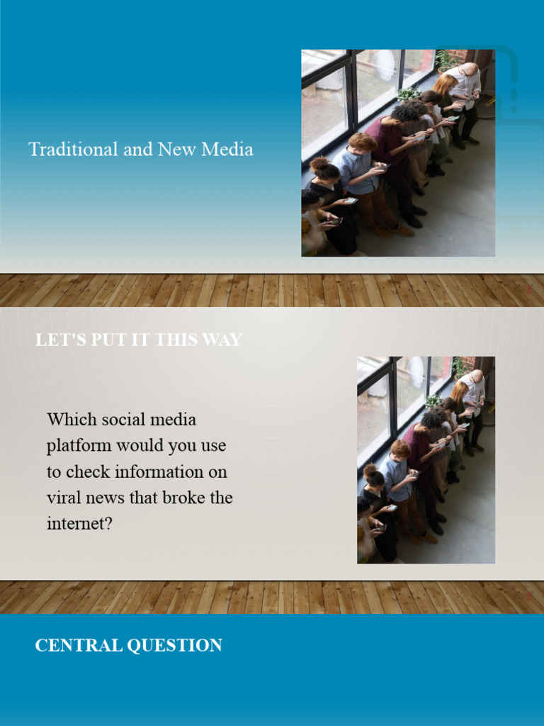 Traditional and New Media | PDF | Social Media | Popular Culture ...