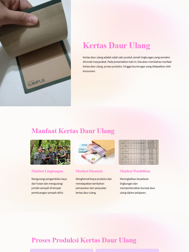 Kertas Daur Ulang | PDF