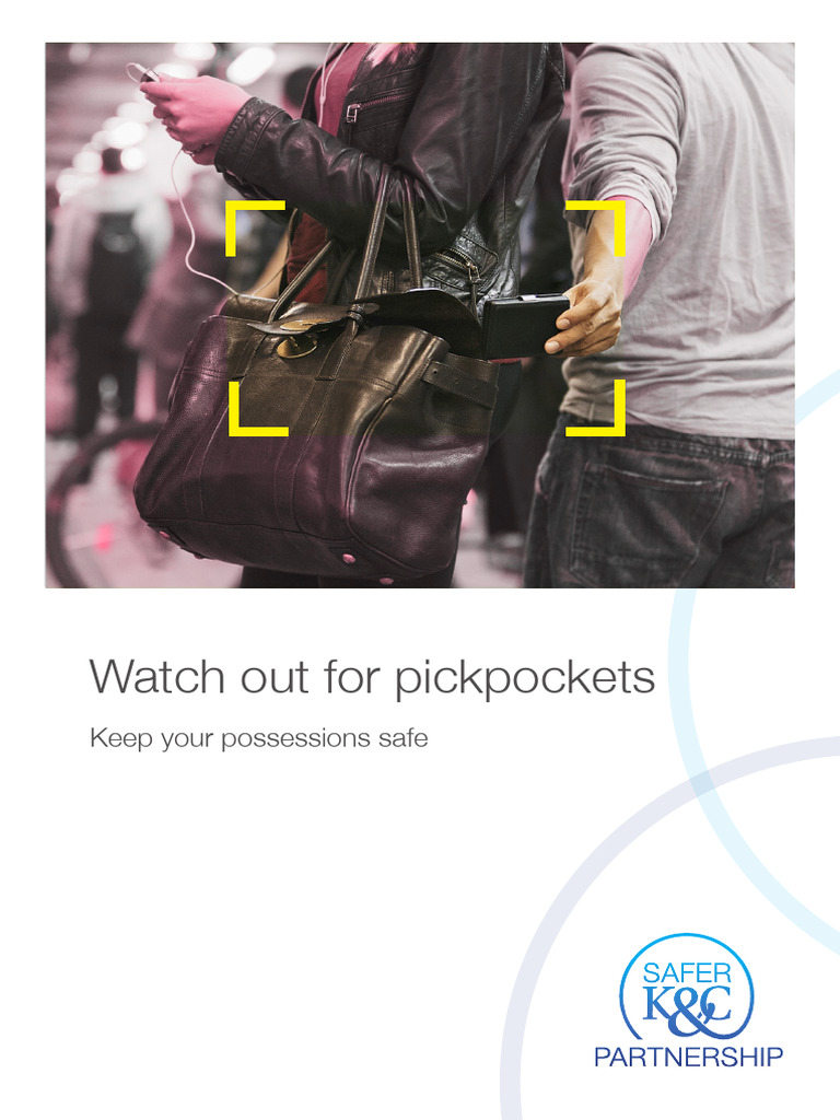 RBKC Pickpockets Leaflet Sep Pages | PDF | Crimes | Crime & Violence