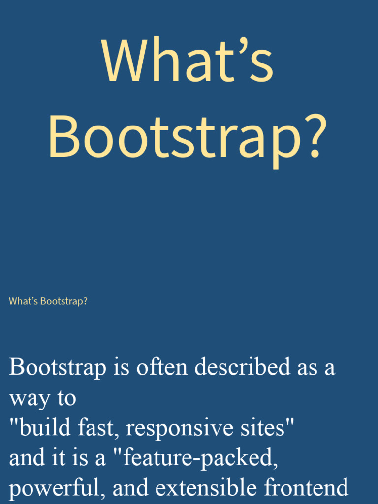 Bootstrap | PDF Bootstrap | PDF