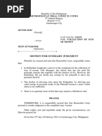 Motion To Declare Defendant in Default | PDF