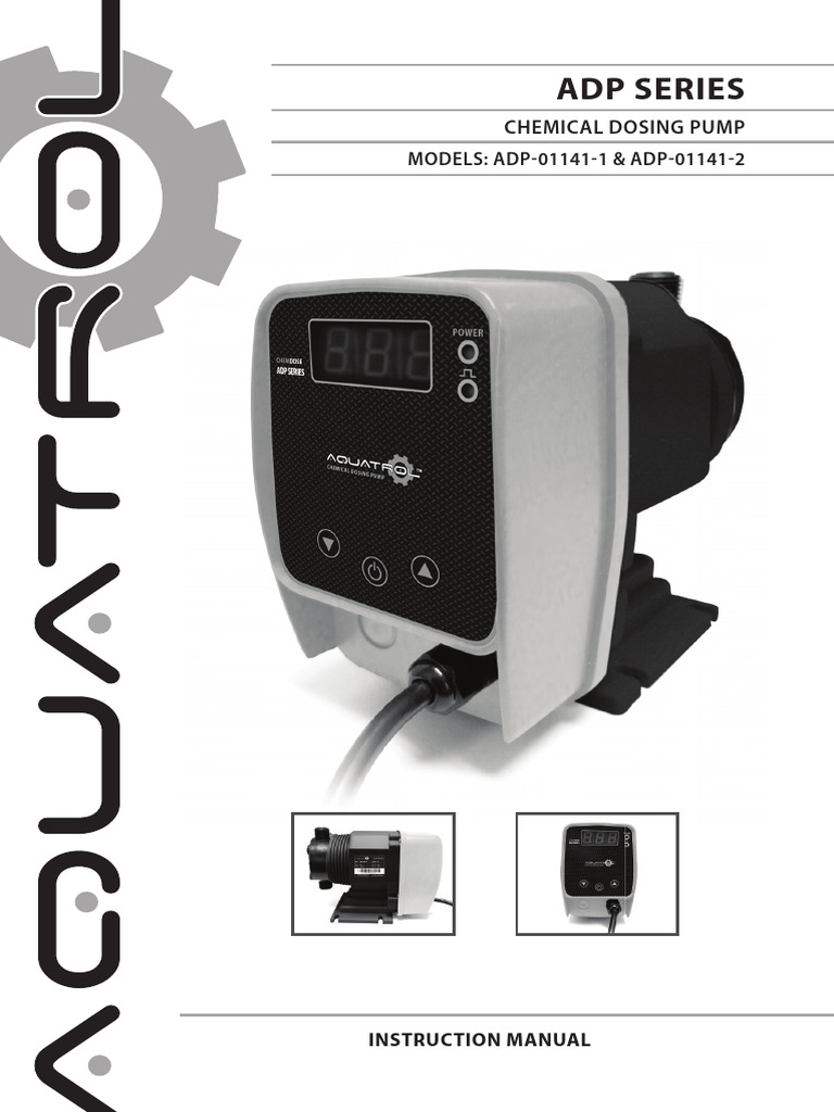 ADP-01141 Manual | PDF | Indemnity | Pump