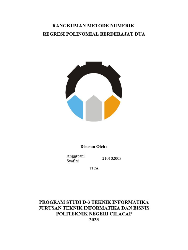 Regresi Polinomial Berderajat Dua | PDF