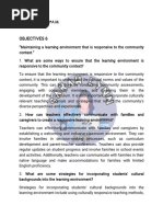 Teachers Reflection Form 2024-2025 | PDF | Teachers | Learning