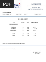 Dengue Report | PDF | Medical Specialties | Tissue (Biology)