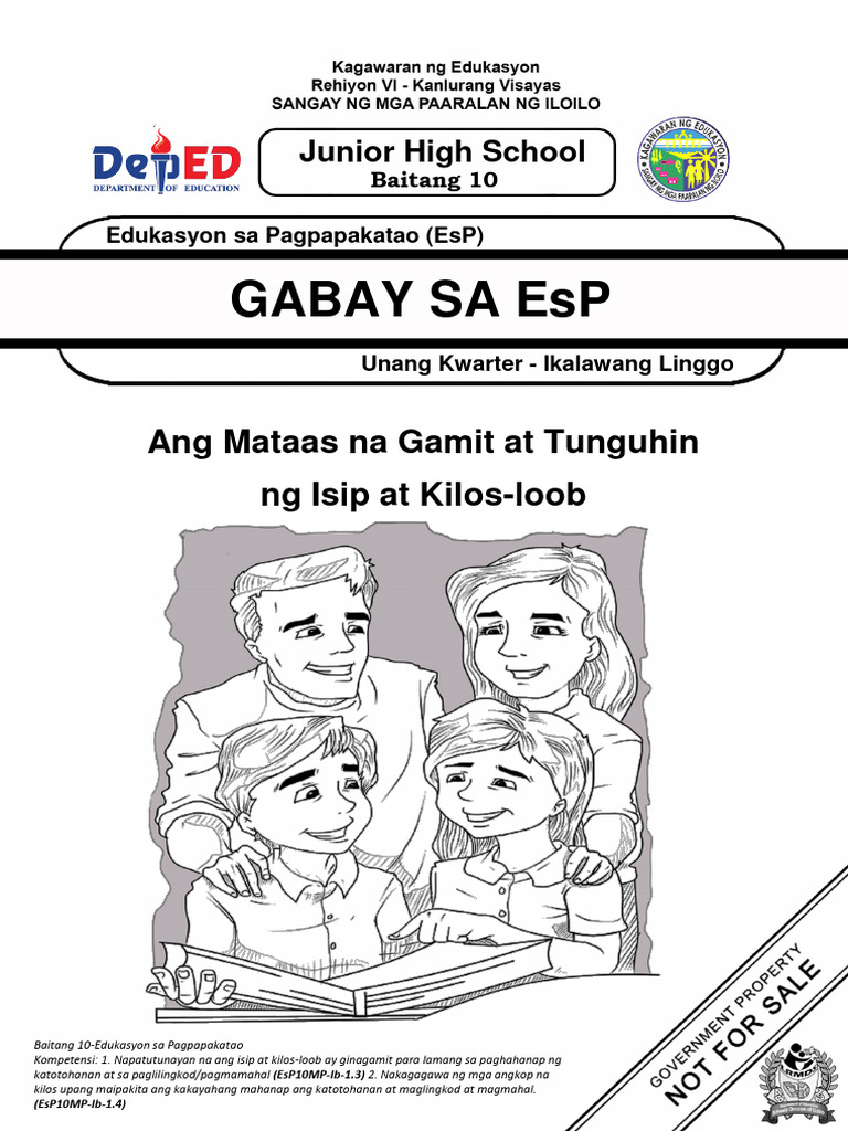 EsP Grade 10-Q1-Wk2 PDF | PDF