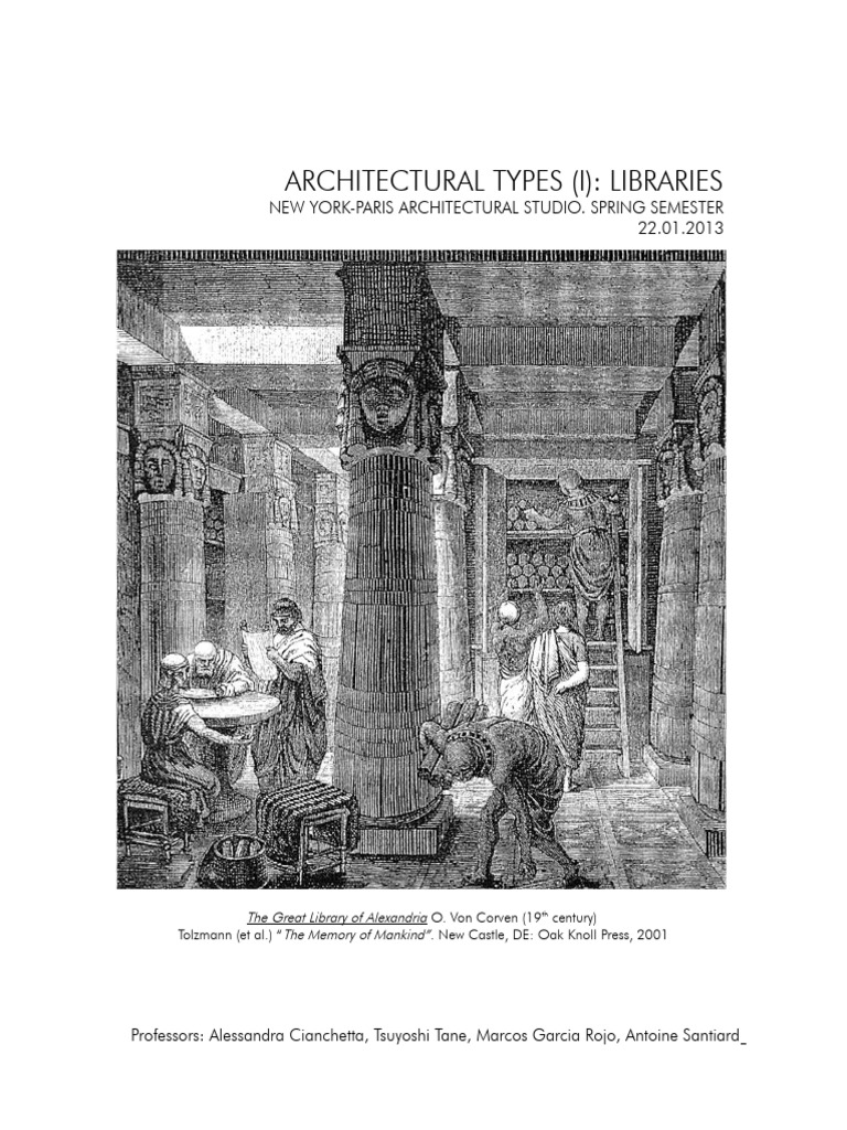 Architectural Design Studio. Brief | PDF | Libraries | Books