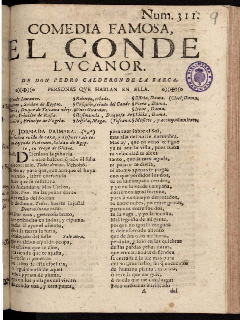 El Conde Lucanor 4 | PDF