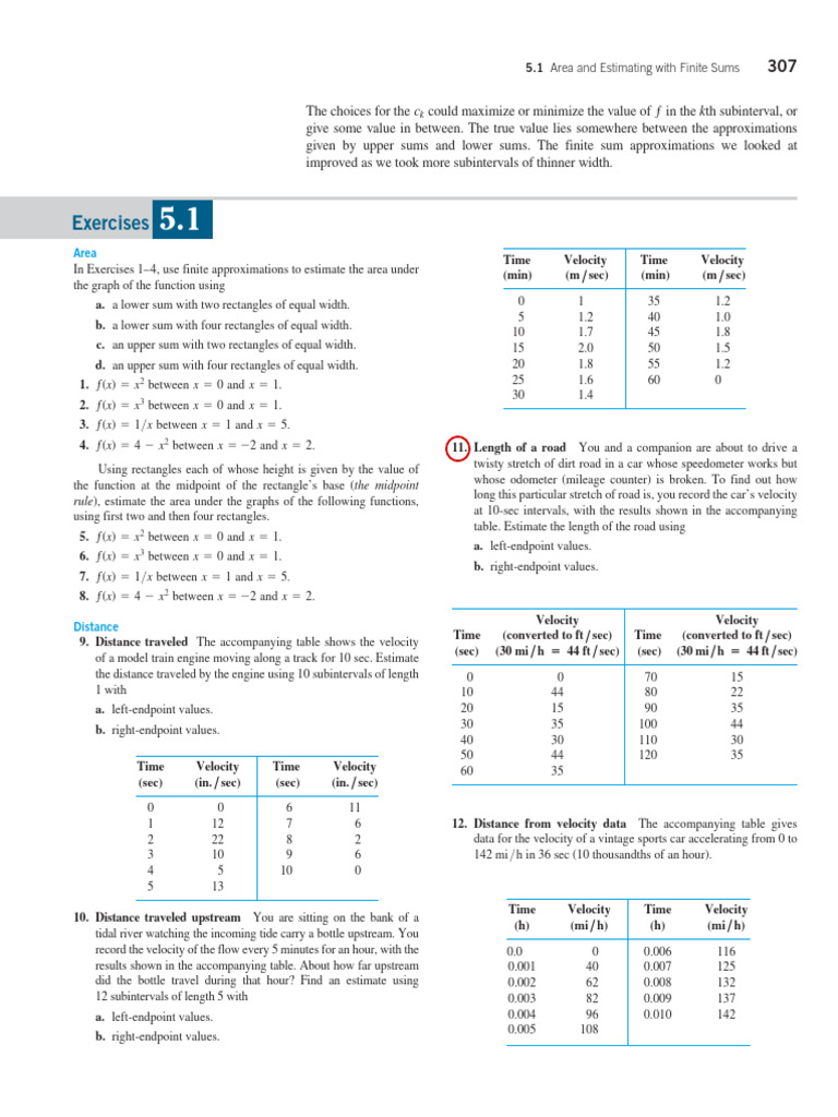 Problem Set 5 1 Pdf Interval Mathematics Speed