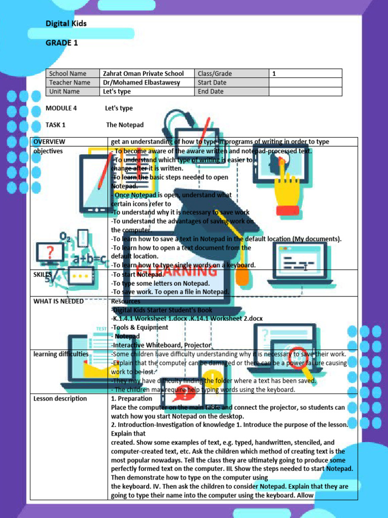 Dkstarter GRADE 1 | PDF | Computer File | Icon (Computing)