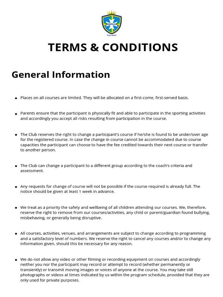 General Information | PDF | Fee