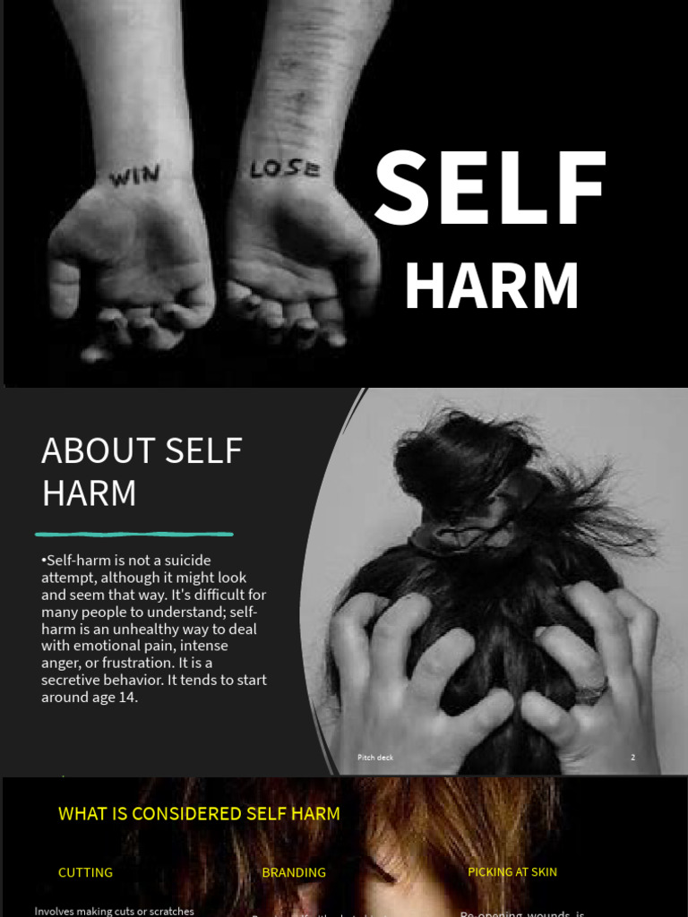 Self Harm | PDF | Self Harm | Subjective Experience