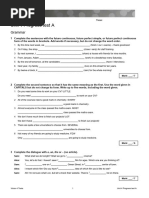 Life Vision Upper Intermediate Workbook Keys | PDF