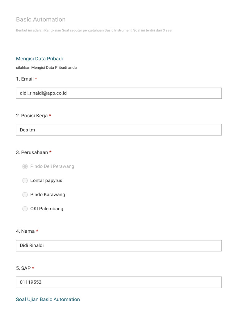 Basic Automation | PDF