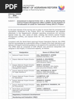 DENR Organizational Structure Overview | PDF | Business | Government