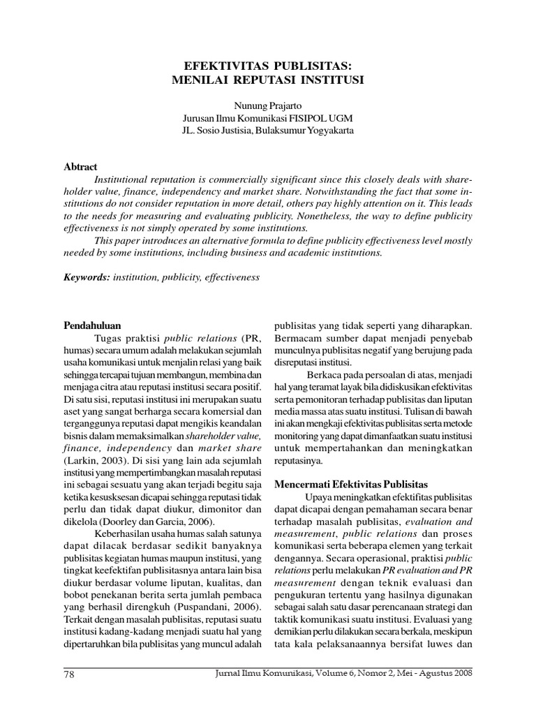Publisitas 2 | PDF