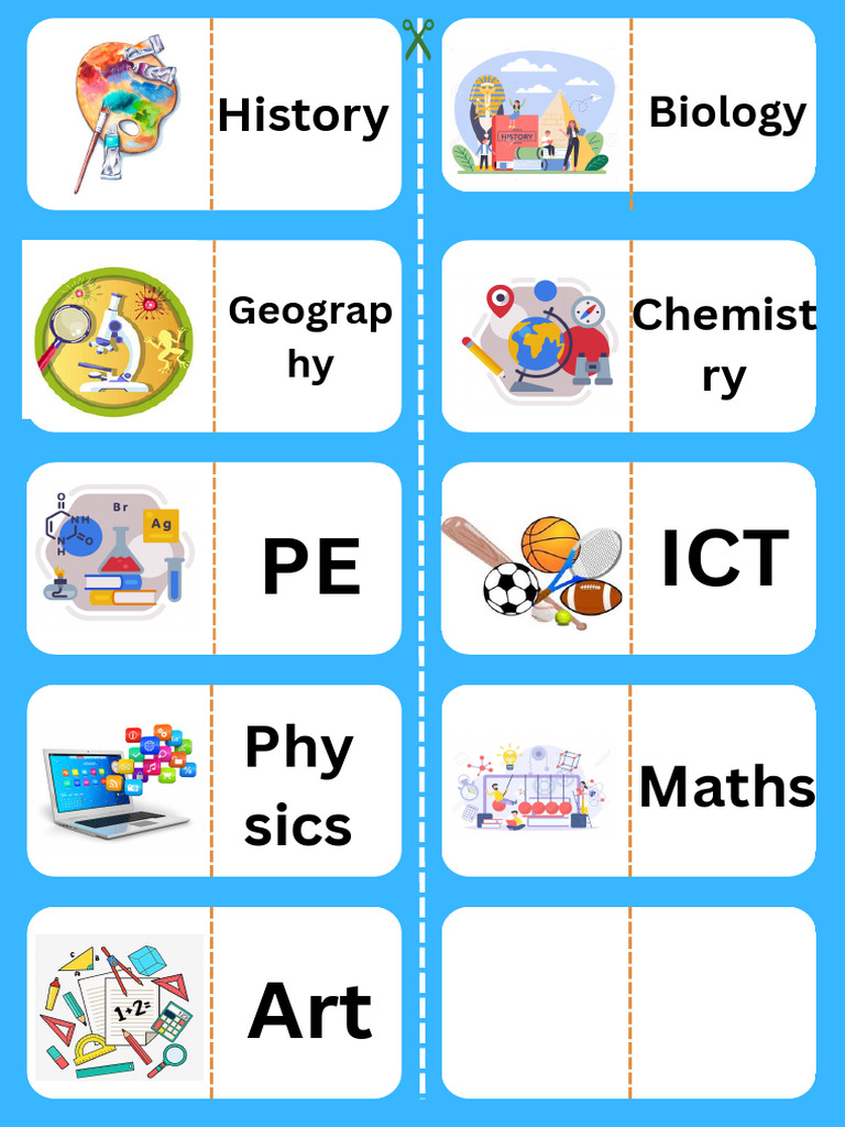 Domino (School Subjects) | PDF