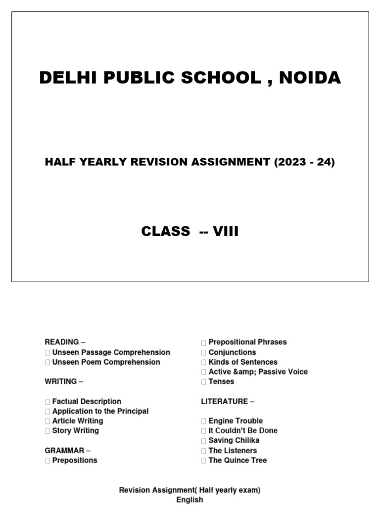 Revision Assignmeant Pdf Tea Rectangle 6342