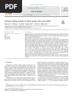 Gait Speed Norms for Ambulation Types | PDF
