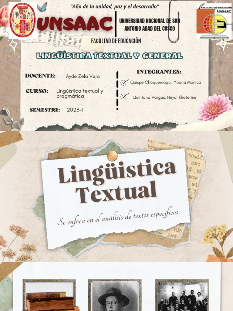 Lingüística Textual: Definición y Modelos | PDF | Palabra | Fonema