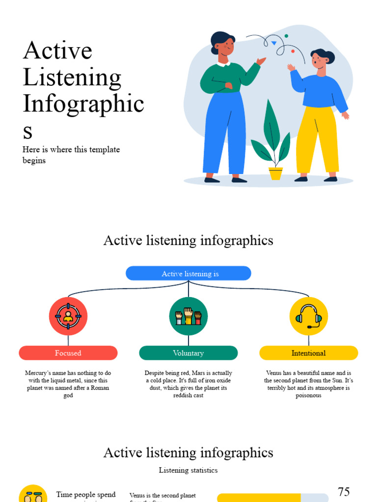 Active Listening Skills Infographic | PDF | Planets | Solar System
