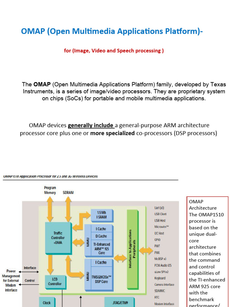 Omap Pdf Computer Architecture Computing