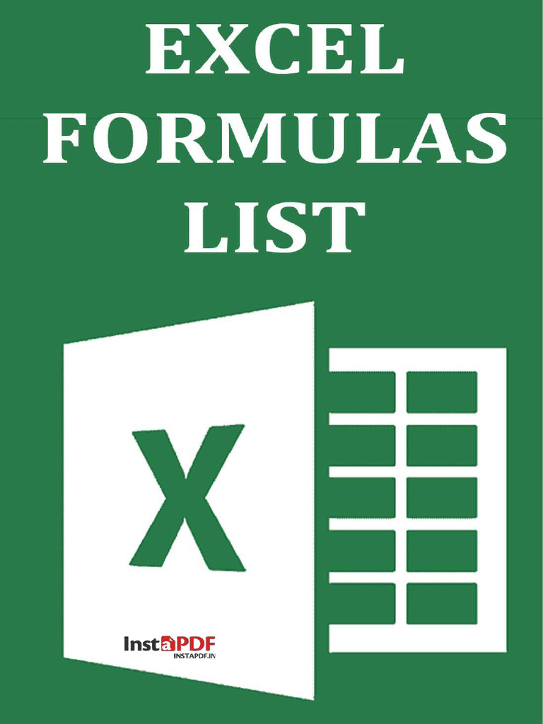 Instapdf - in Excel Formulas List 555 | PDF | Complex Number ... Instapdf - in Excel Formulas List 555 | PDF | Complex Number ...