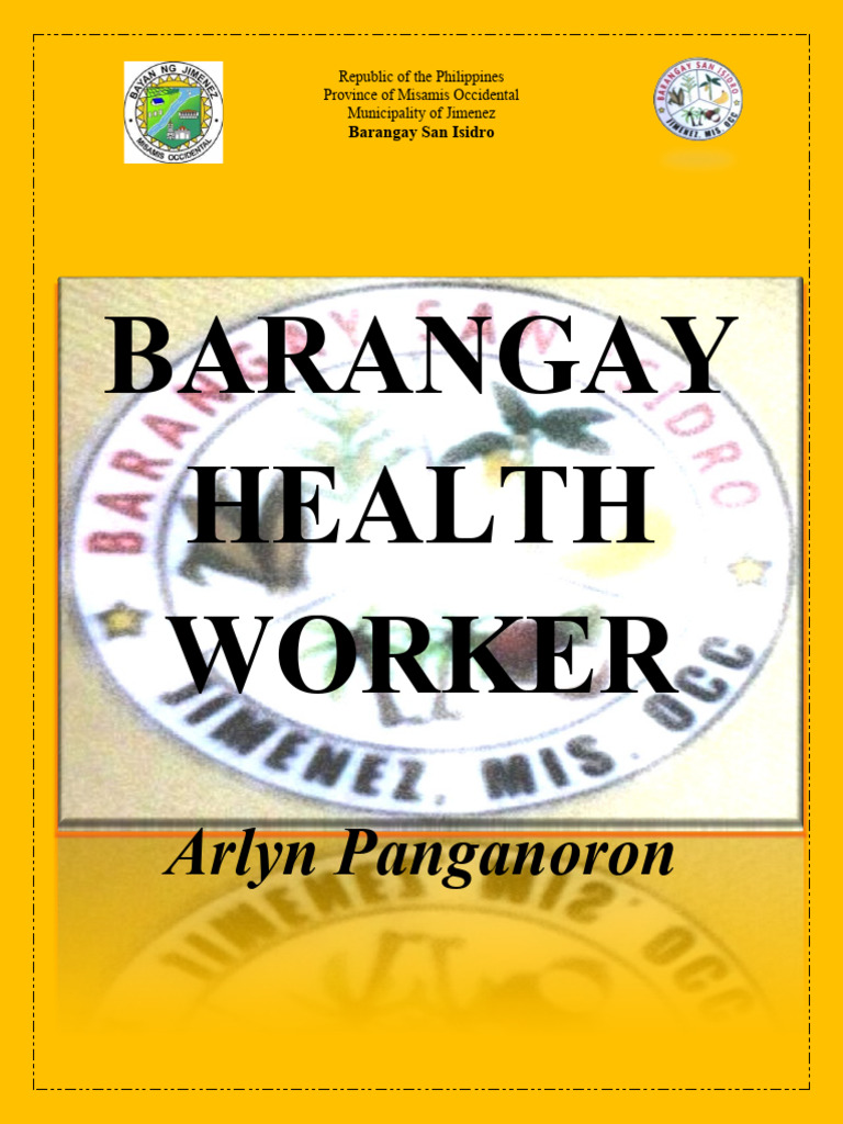 BARANGAY HEALTH WORKER Folder Cover | PDF