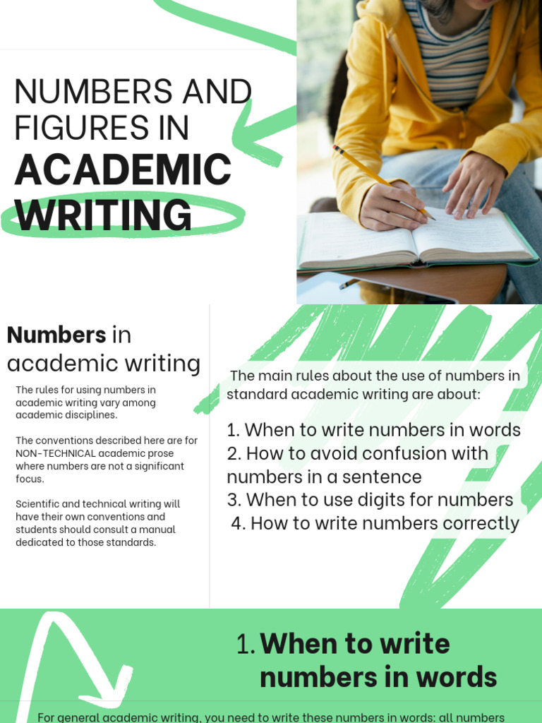 Academic Number Usage Guide | PDF | Information | Comma
