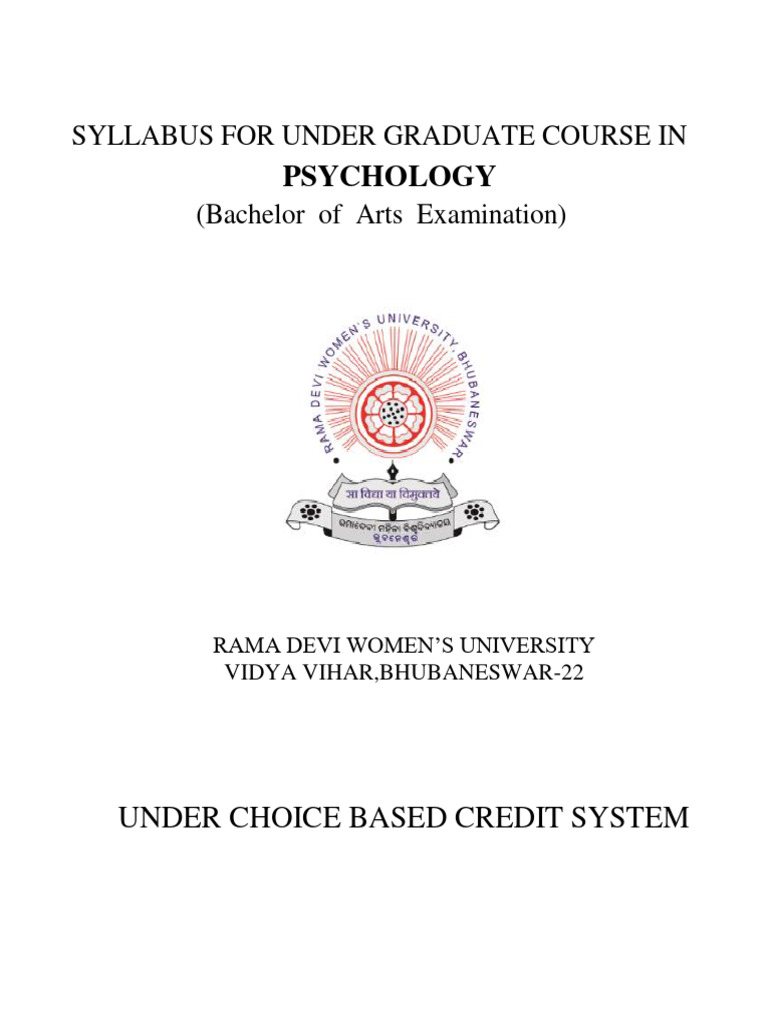 Model Syllabus Psychology | PDF | Positive Psychology | Psychology