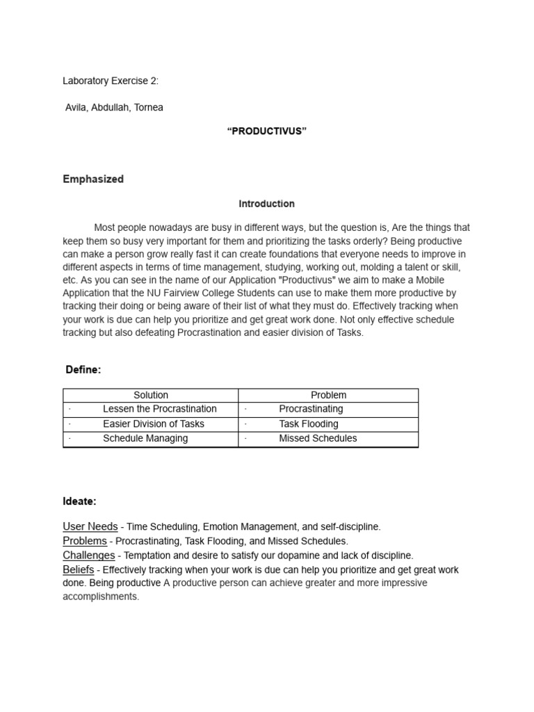 Lab Exercises 2 Abdullah Avila Tornea Pdf Career And Growth Self Improvement 