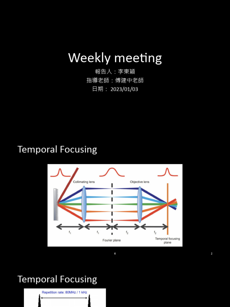 Temporal Focusing | PDF