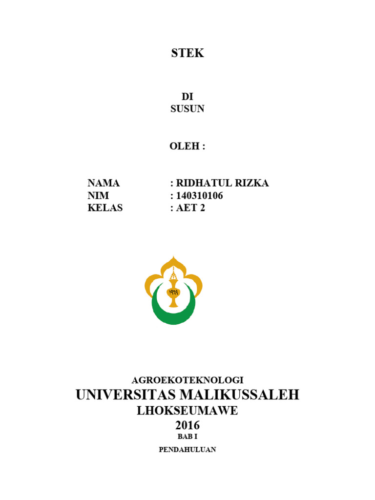 STEK | PDF | Griya & Taman | Sains & Matematika
