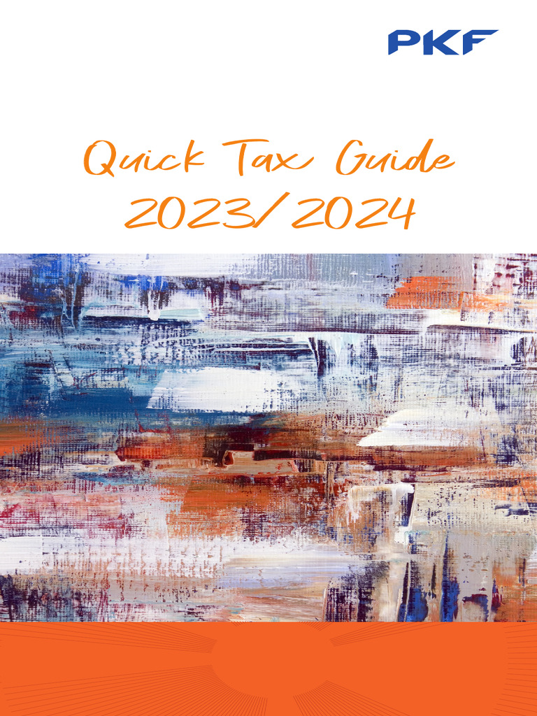 Quick Tax Guide 2023-2024 | PDF | Taxes | Employment