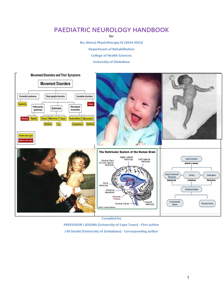 Pediatric Neurology Handbook for Physiotherapy | PDF | Cerebral Palsy ...