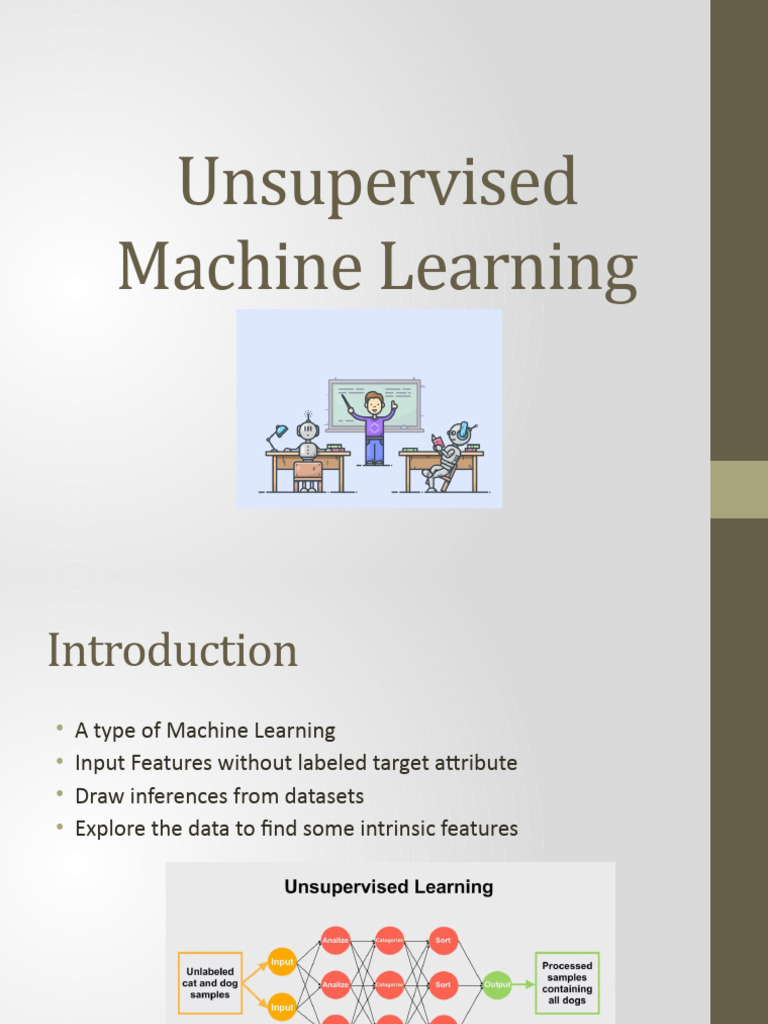Unsupervised Learning | Download Free PDF | Cluster Analysis | Machine Learning