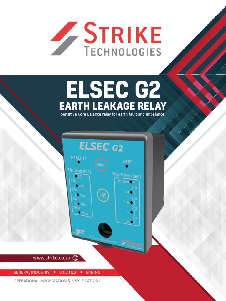Elsec g2 Cover | PDF | Relay | Computer Engineering