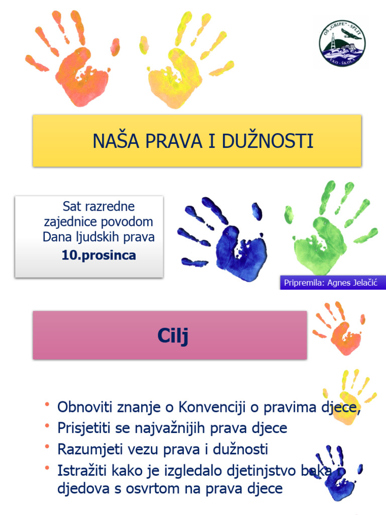 Nasa Prava I Duznosti | PDF