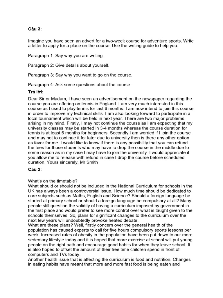 Bài KT 2 K Năng T NG H P 6 B2 | Download Free PDF | Uss Enterprise (Ncc 1701) | Starship Enterprise