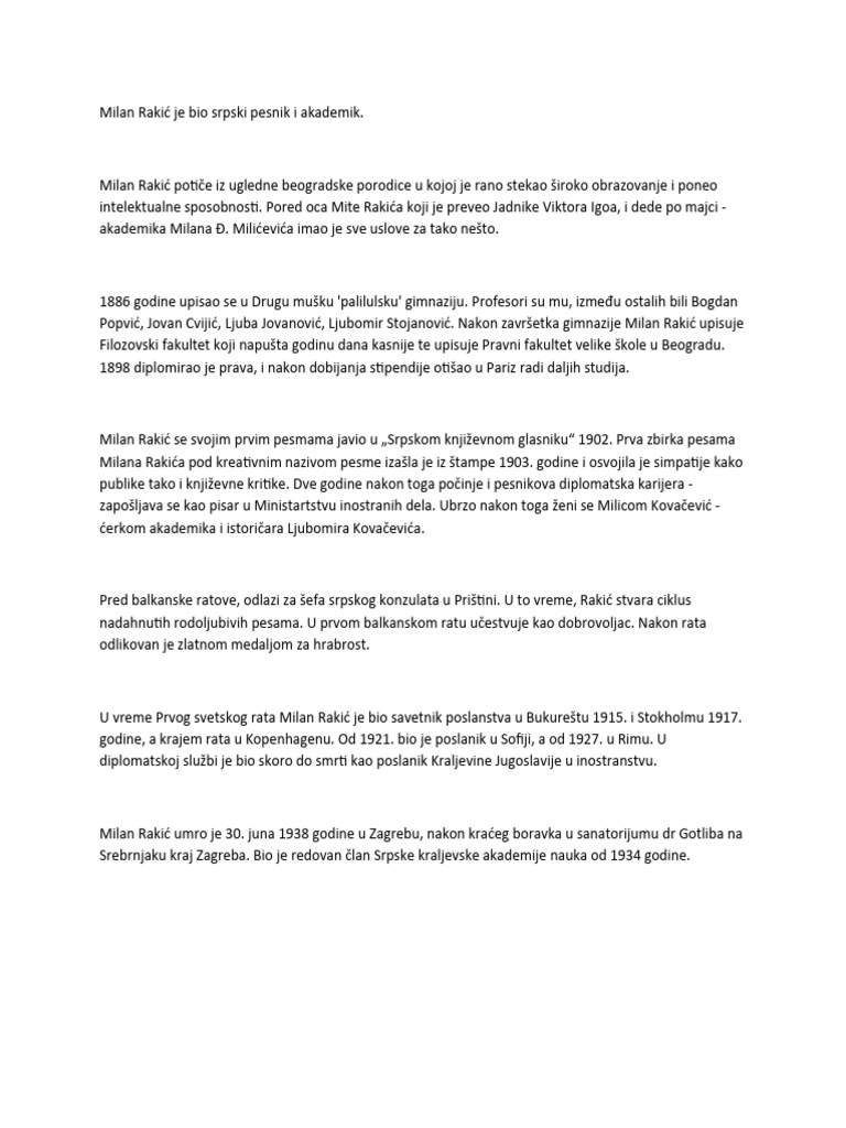Milan Rakić | PDF