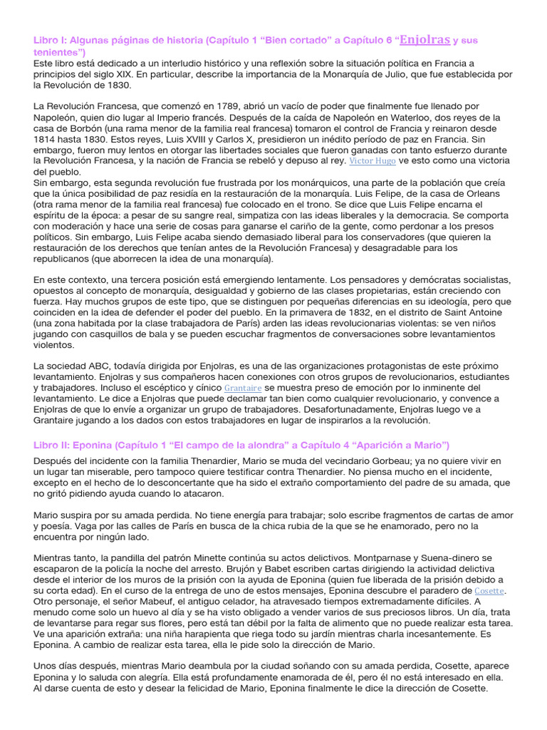 Los Miserables II | PDF