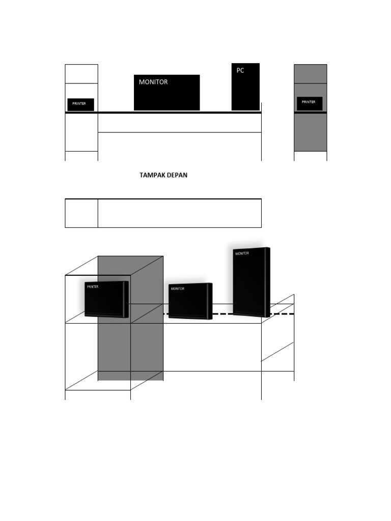 Meja dan Monitor PC | PDF | Computers