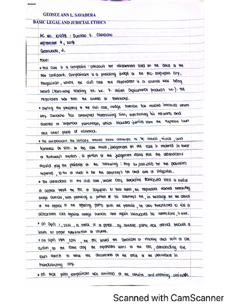 2 Dumlao V Camacho | PDF