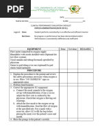 O2 Therapy Checklist | PDF | Health Care | Medicine